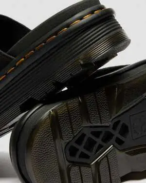 Dr. Martens Zebzag Suede Platform Slides
