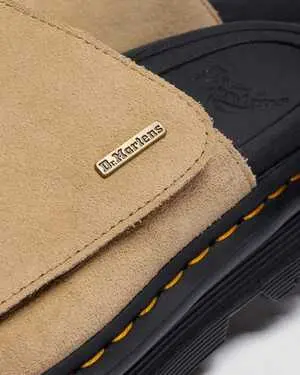 Dr. Martens Zebzag Suede Platform Slides