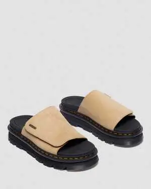 Dr. Martens Zebzag Suede Platform Slides