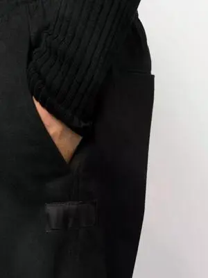Y3 Drawstring-waist Tapered-leg Trousers
