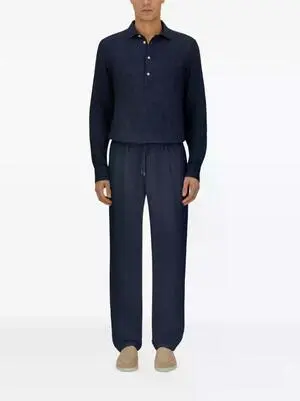 Herno Drawstring Straight-leg Trousers