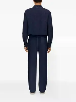 Herno Drawstring Straight-leg Trousers