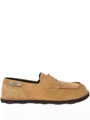 Moschino Logo Loafers For Men