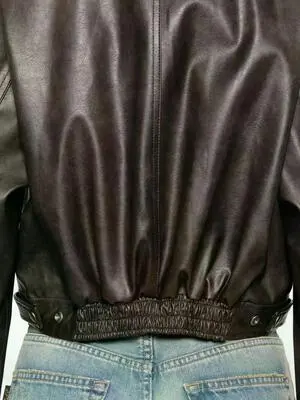 LOW CLASSIC Zipped Cropped Jacket