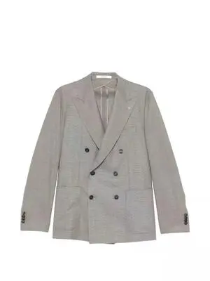 Tagliatore Double-breasted Blazer - Grey