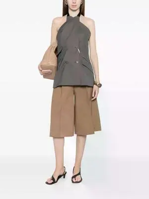 BERWICH Linda Pleated Shorts