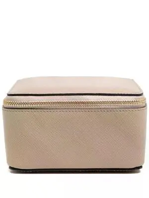 Smythson Logo-stamp Zip Box