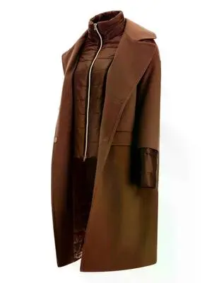 Herno Single-breasted Long-sleeve Coat