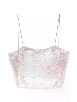 FORTE_FORTE Sequin Strap Top