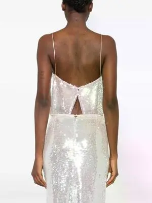 FORTE_FORTE Sequin Strap Top