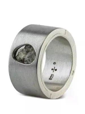 PARTS OF FOUR Sistema Diamond Ring - Silver
