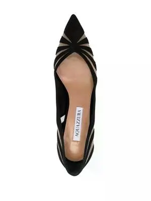 AQUAZZURA 75mm The Spy Pumps