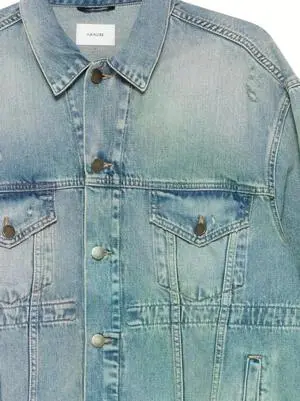 HAIKURE Distressed Buttoned Jacket