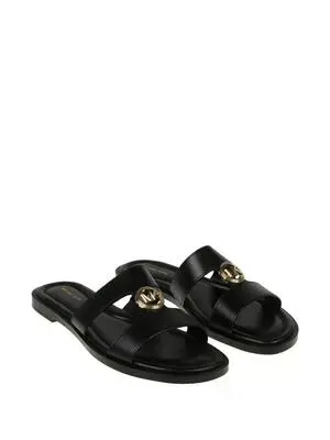 Michael Kors Logo Detail Flat Sandals