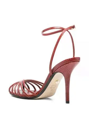 ALEVI MILANO Strappy Heeled Sandals - Red