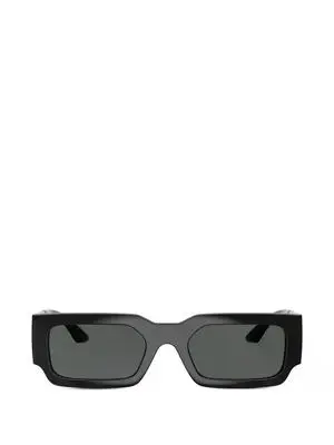 Versace Square Frame Sunglasses - Black