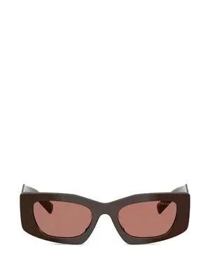 Prada Geometric-frame Sunglasses