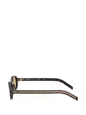 Prada Tinted-lense Sunglasses - Brown