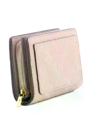 LOUIS VUITTON Clea Wallet Monogram Empreinte Leather Small Wallets
