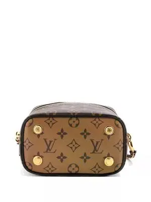 LOUIS VUITTON Vanity Handbag Reverse Monogram Canvas Pm Satchel