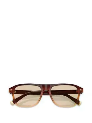 Brunello Cucinelli Rectangle-frame Sunglasses