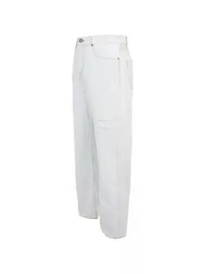 Roberto Cavalli Distressed Regular Fit Jeans
