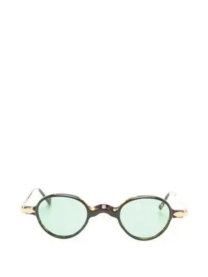 EYEPETIZER Round Frame Sunglasses - Green