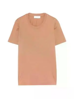 ROBERTO COLLINA Crew-neck T-shirt - Brown