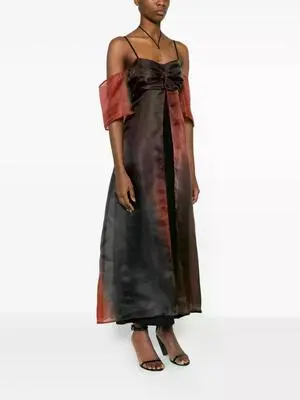 COLLECTION PRIVEE? Off-shoulder Dégradé Dress