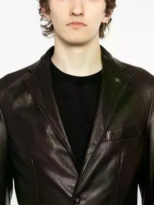 Tagliatore Wes Leather Jacket