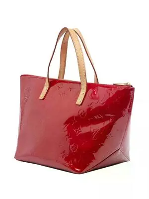 LOUIS VUITTON 1990-2020 Monogram Vernis Bellevue Pm Tote Bag - Red