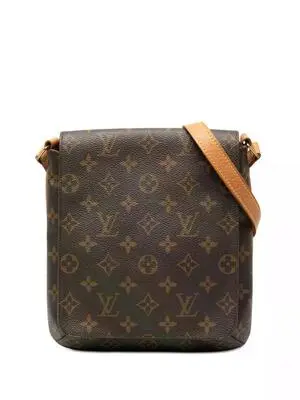 LOUIS VUITTON 2001 Monogram Musette Salsa Pm Shoulder Bag