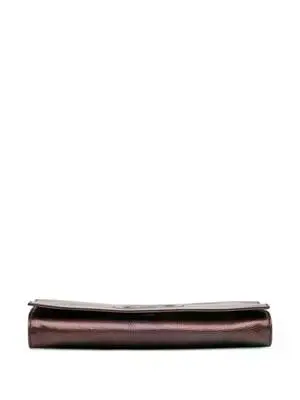 Gucci Metallic Leather Soho Disco Clutch