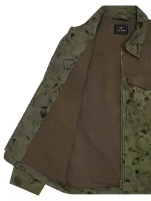 Paul Smith Floral-print Collared Jacket