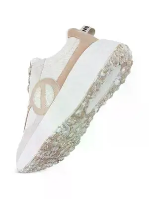 NO NAME Logo Panelled Sneakers - Neutrals