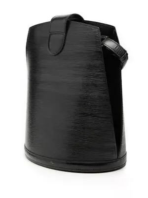 LOUIS VUITTON 1994 Epi Cluny Shoulder Bag - Black