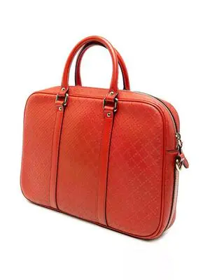 Gucci Diamante Leather Business Bag
