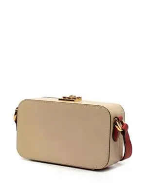 Gucci Leather Interlocking G Crossbody Bag