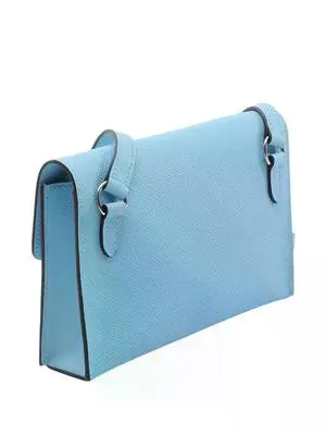 Hermès 2023 Epsom Hermesnap Wallet On Strap - Blue