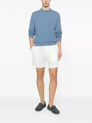 Canali Textured Knit Sweater