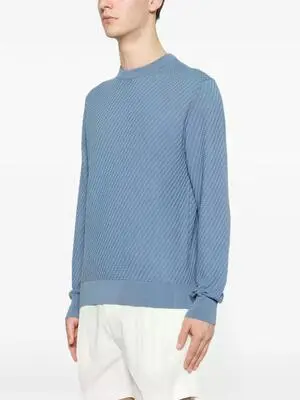Canali Textured Knit Sweater