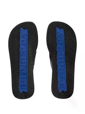 Burberry Check Pavilion Sandals - Blue