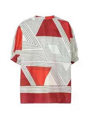 Silvia Tcherassi Geometric-pattern Blouse
