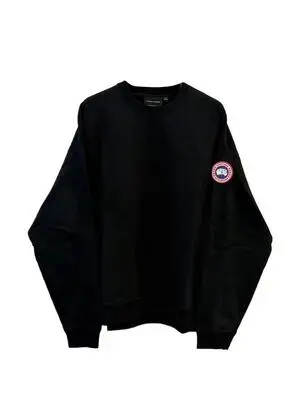 Canada Goose Logo-patch Sweatshirt - Black