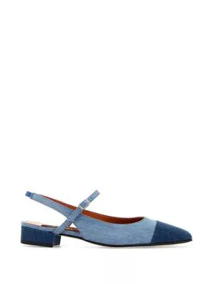 CAREL Oceano Fabrics Slingback Pumps - Blue