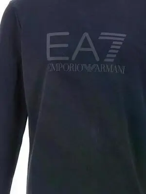 EA7 Core Identity Tonal-logo Sweatshirt