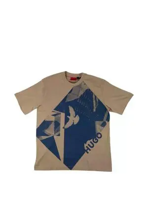 Hugo Graphic T-shirt - Neutrals