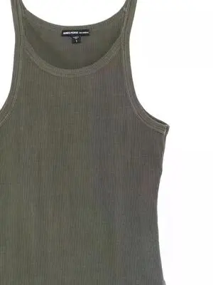 JAMES PERSE Scoop-neck Tank Top - Green