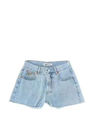 LOIS Frayed Shorts - Blue
