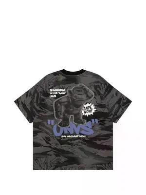 AAPE BY *A BATHING APE Camouflage Crewneck T-shirt